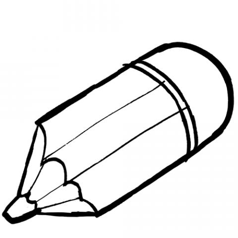 Lapiz animado para colorear - Imagui