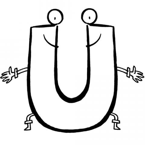 Letras dobles para colorear - Imagui