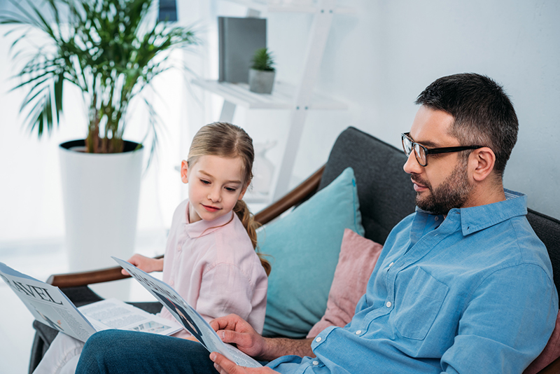 La importancia de la relación de los padres con la lectura