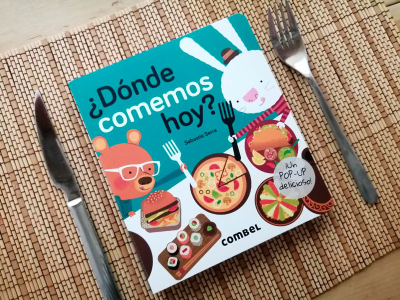 ¿Dónde comemos hoy? Libro ilustrado para niños sobre las cocinas del mundo
