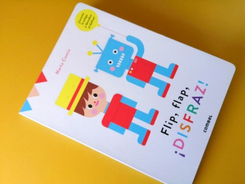 Flip, flap, ¡Disfraz! Divertido libro infantil para descubrir disfraces