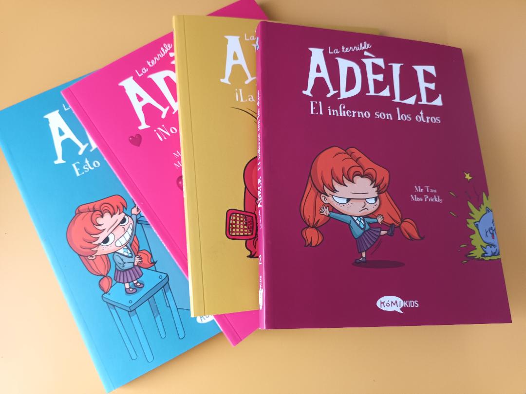La terrible Adèle. Cómics de una niña muy peculiar e irreverente