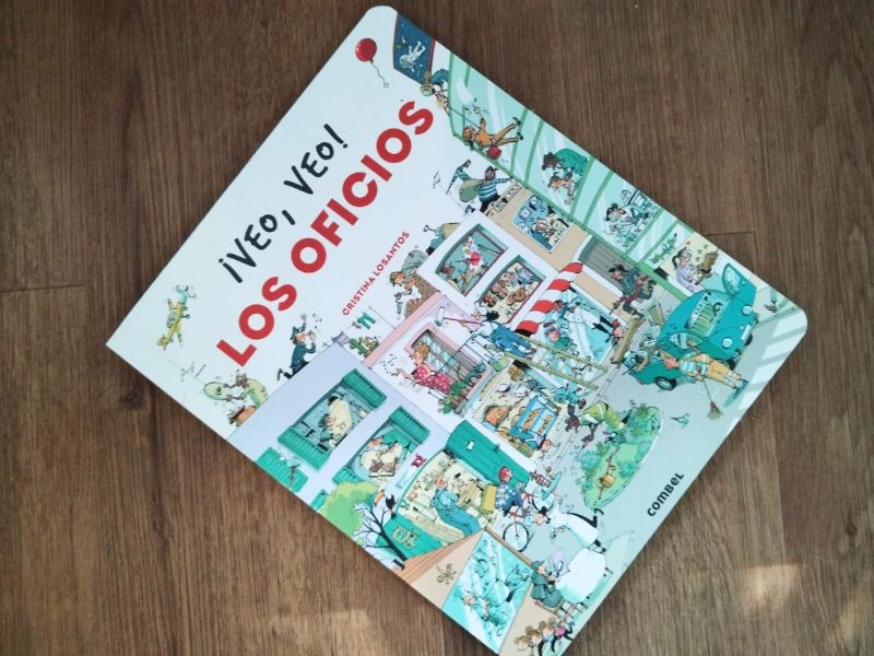 ¡Veo, Veo! Los oficios. Libro infantil de buscar y encontrar