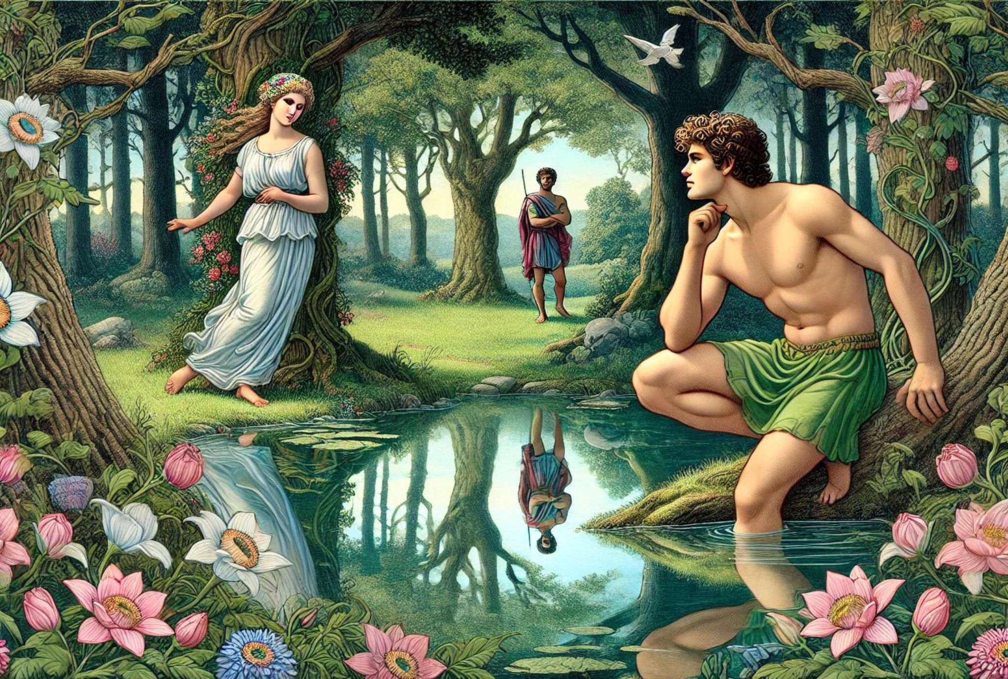 Guión de teatro para niños: La historia de Eco y Narciso