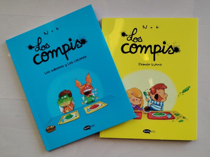 Los Compis 1 y 2. Un comic para niños a los que les gusta la comida