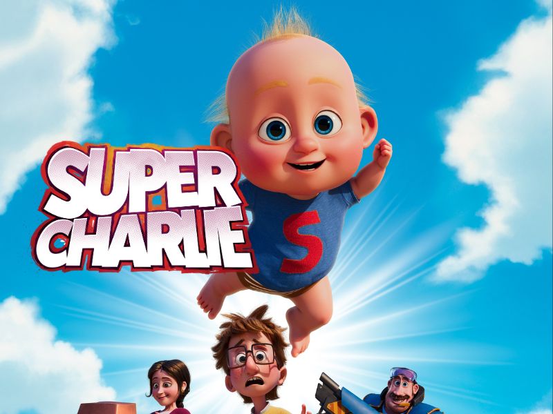 Super Charlie, una divertida historia sobre héroes, hermanos y superpoderes