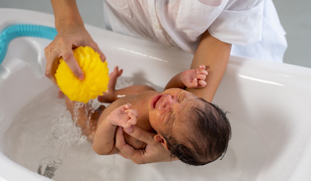 Bebés con miedo al agua. Qué hacer y qué no hacer