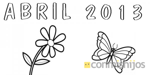 Dibujos de abril para colorear - Imagui