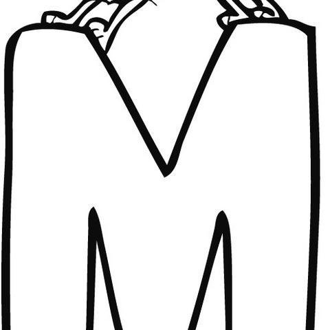 Letras m para imprimir - Imagui