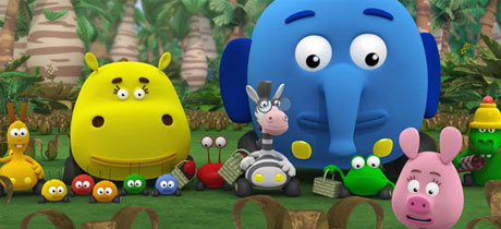 Serie infantil Jungla Sobre Ruedas